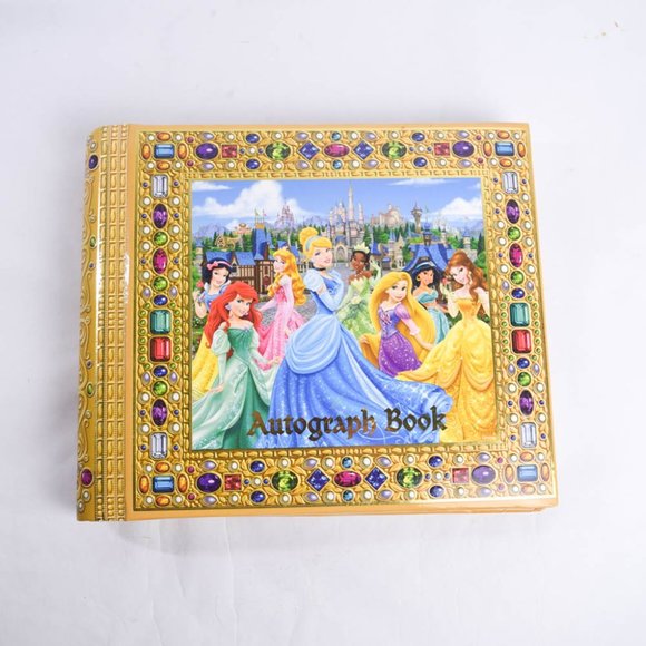 Disney | Toys | Disney Princess Autograph Book Memory Scrapbook ...